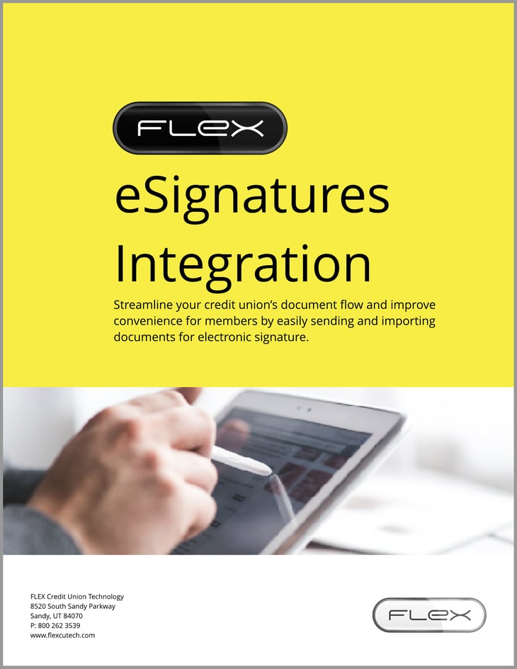 FLEX eSignatures Integration